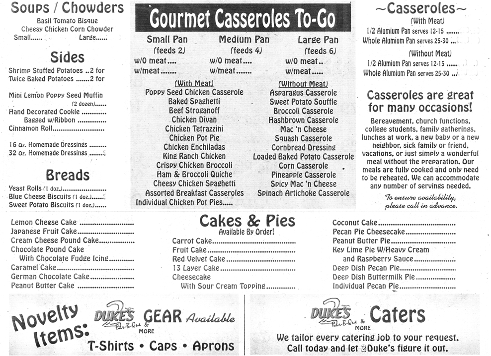 2 Dukes Bar-B-Que & More